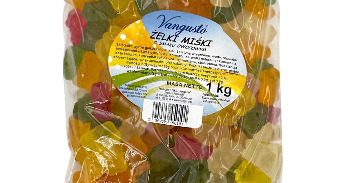 GUMINUKAI VANGUSTO 1kg MESKIUKAI